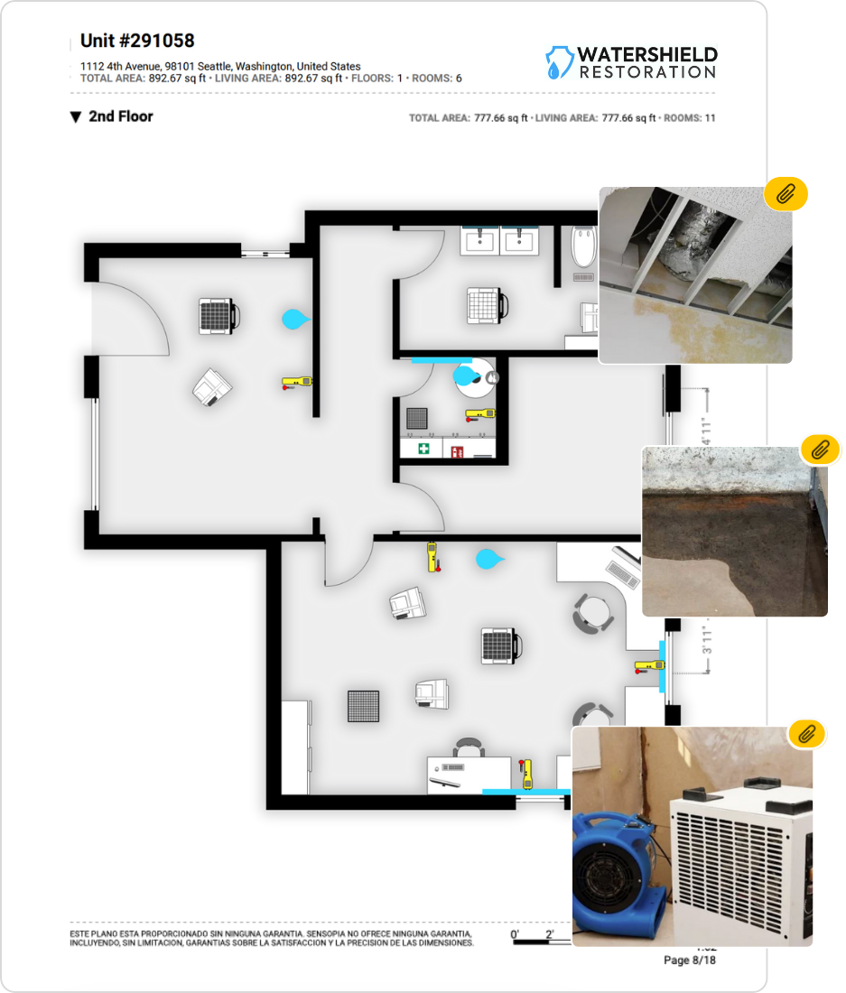 Water Mitigation Documentation Software